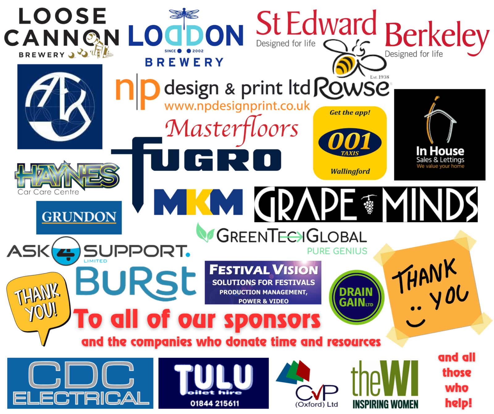 Sponsors - BunkFest 2024